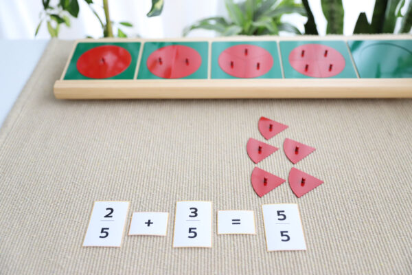 IMPRIMIBLE GRATIS de fracciones Montessori: Materiales para trabajar ...