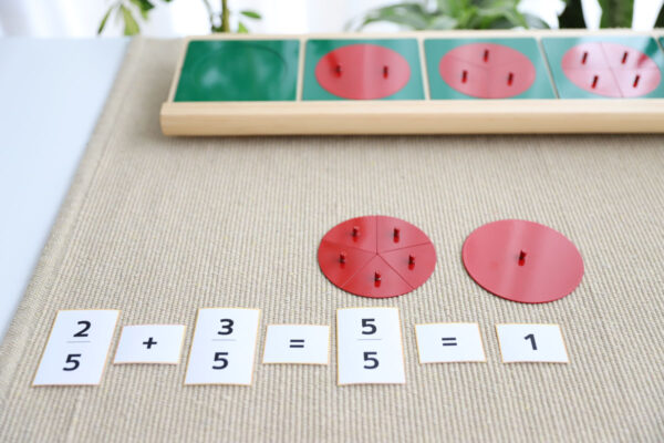 IMPRIMIBLE GRATIS de fracciones Montessori: Materiales para trabajar ...